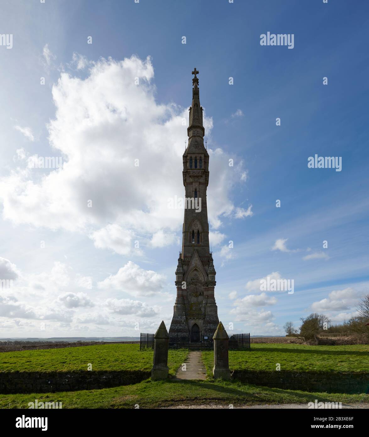Sledmere monument, Garton Hill, East Yorkshire, England, UK, GB Stock ...