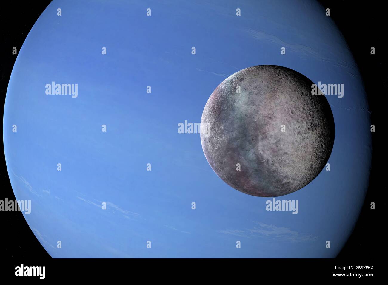 Neptune Triton Orbit