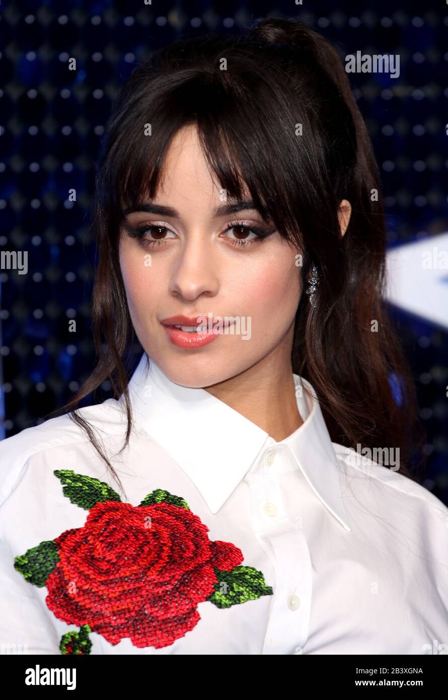 Camila Cabello attends The Global Awards 2020 with Very.co.uk at London ...