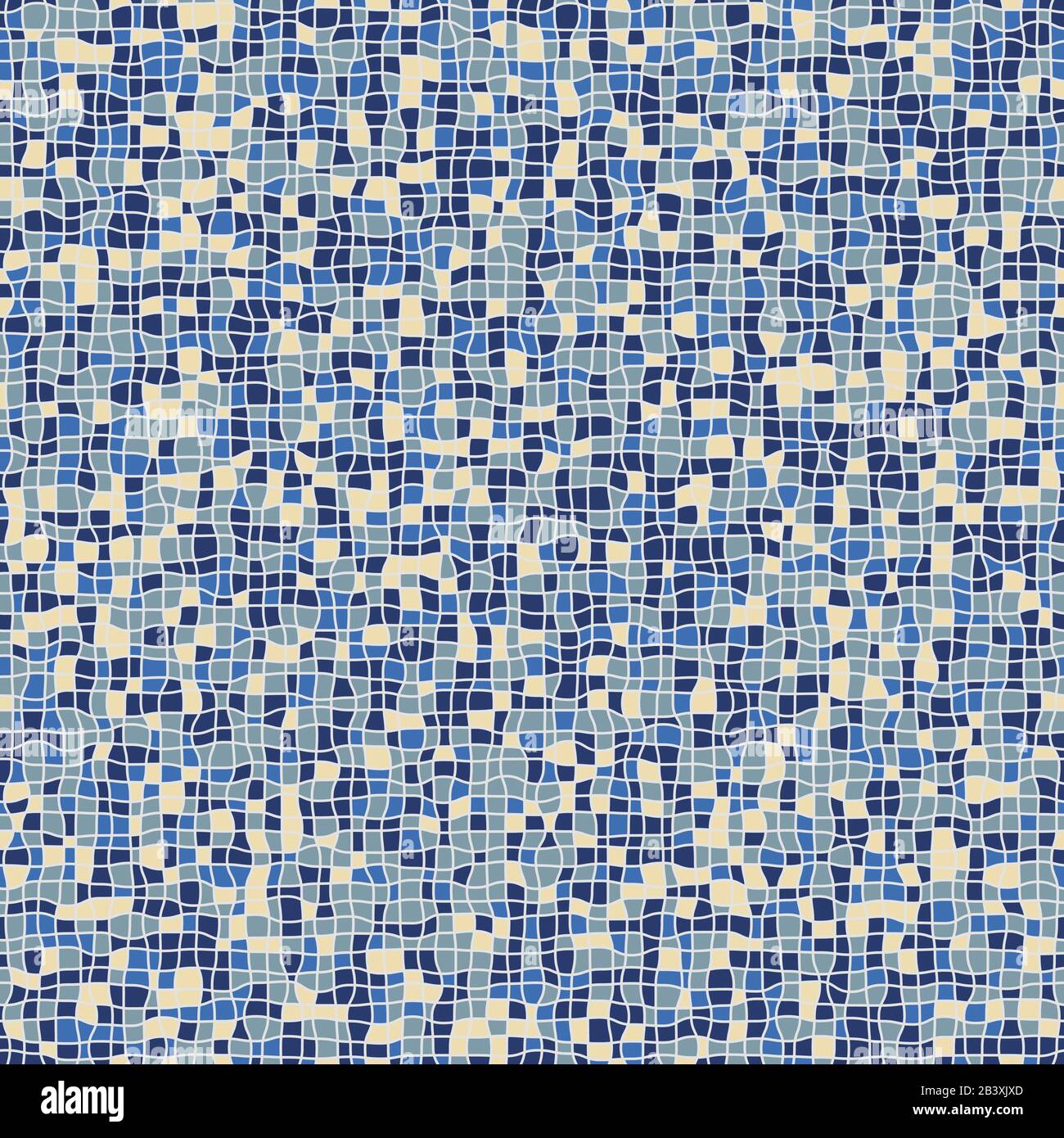 Small textile squares mosaic Stock Vector Images - Alamy