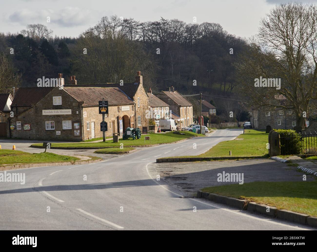 Hutton le Hole, one of the many picturesque villages in the North ...
