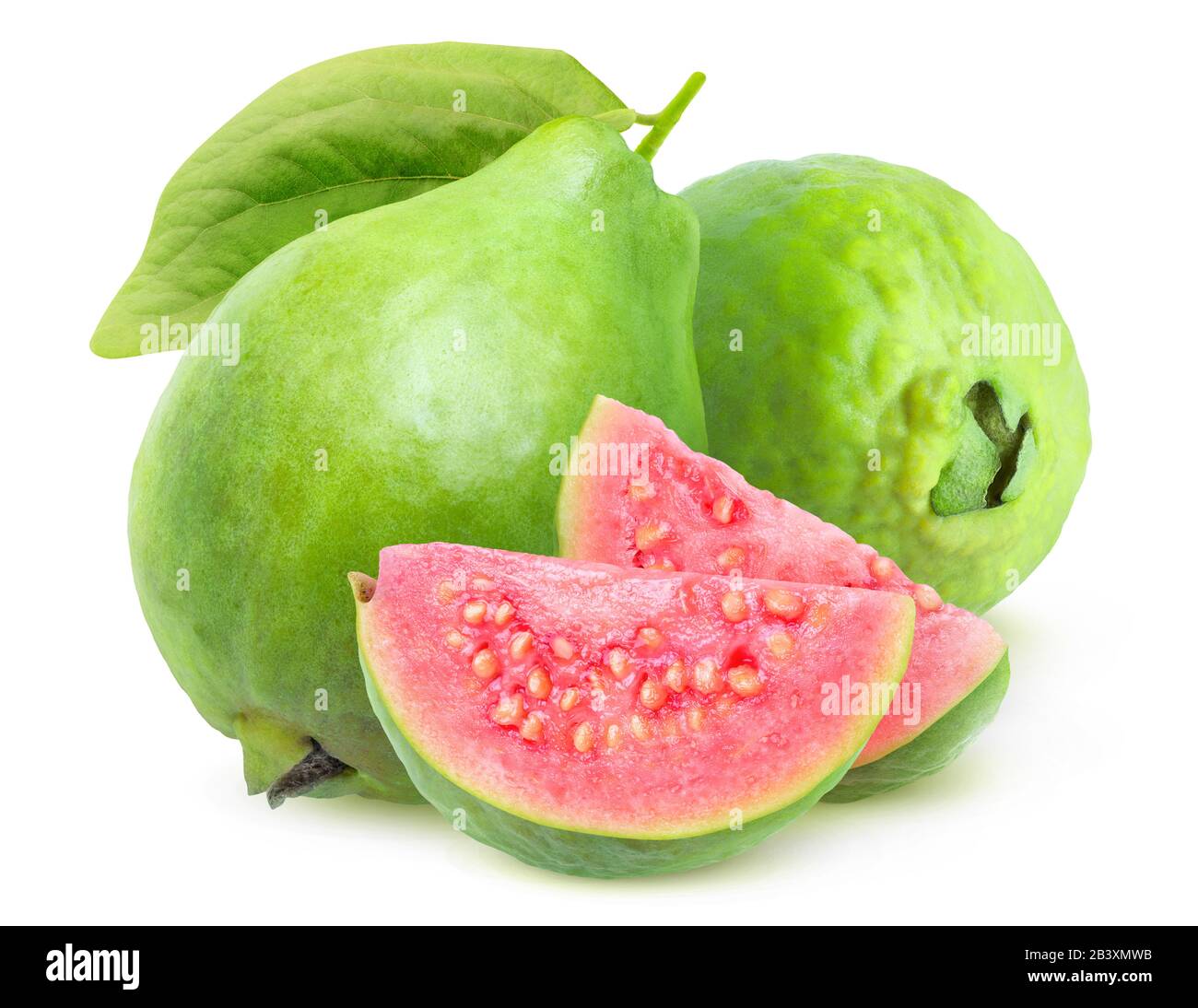 Two whole apple guava fruits hi-res stock photography and images - Alamy