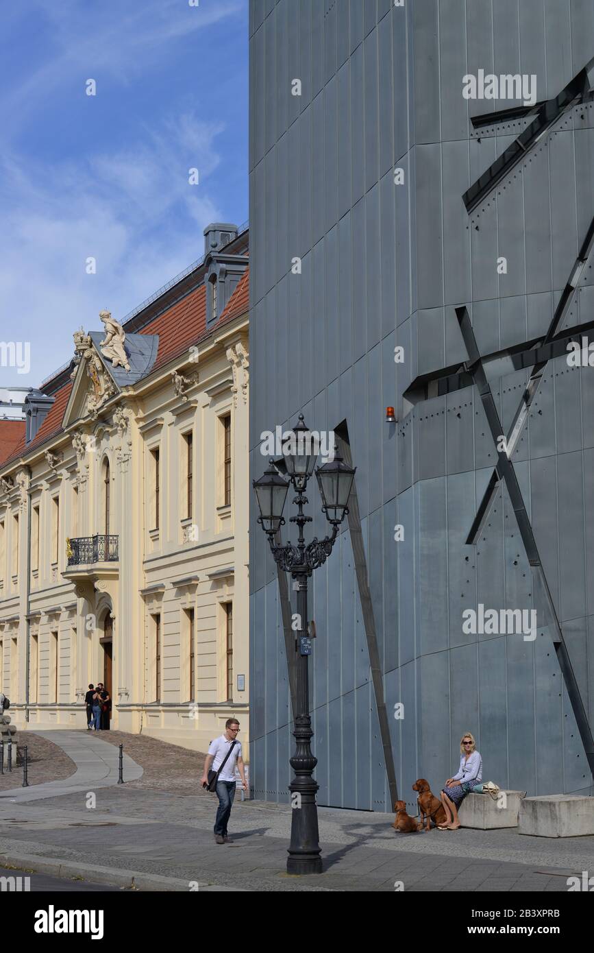 Juedisches Museum, Lindenstrasse, Kreuzberg, Berlin, Deutschland Stock ...