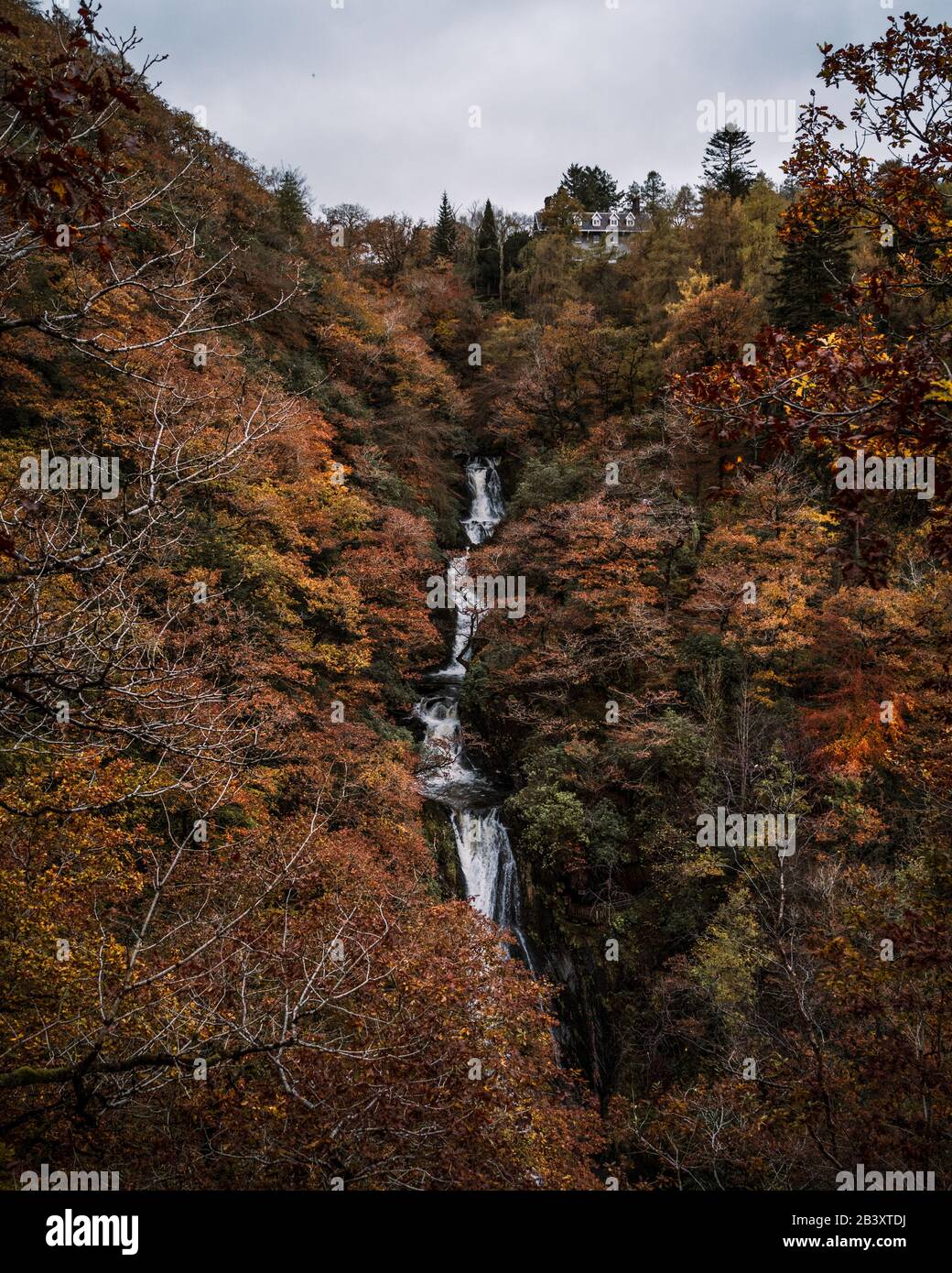 Devil's bridge mynach falls hi-res stock photography and images - Alamy