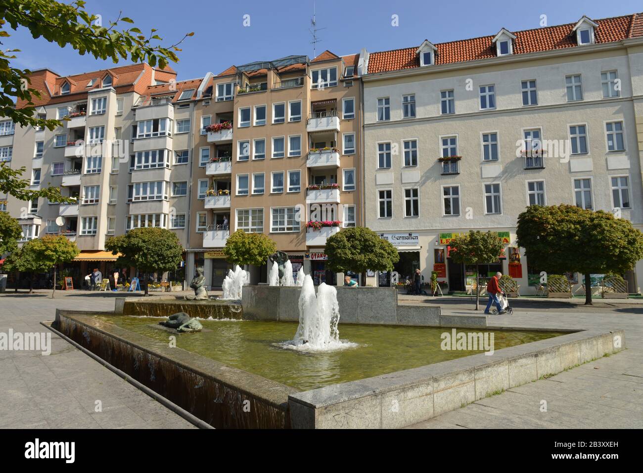 Franz-Neumann-Platz, Reinickendorf, Berlin, Deutschland Stock Photo - Alamy