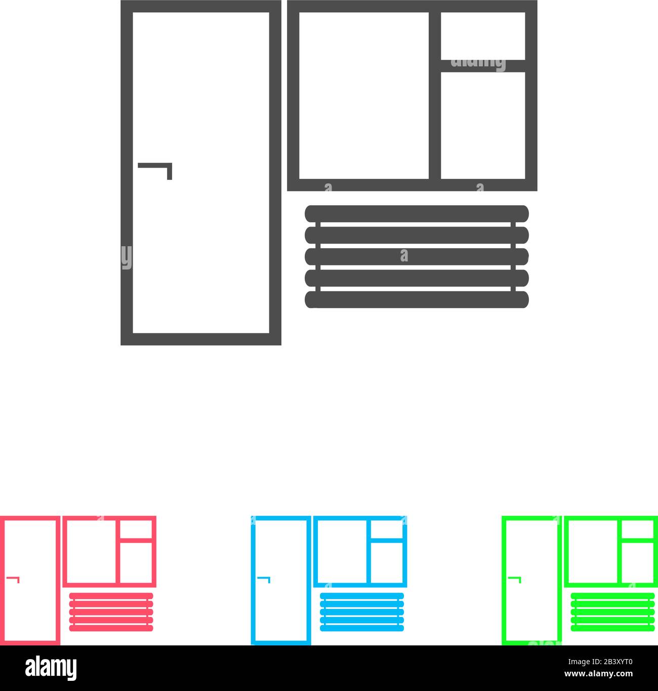 Door Symbol Elevation