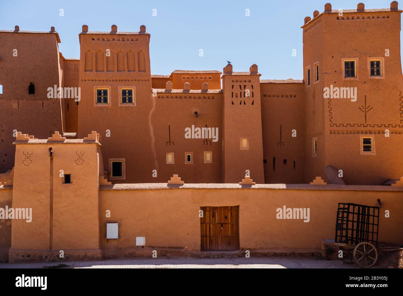 Image of beautiful building in Morocco Stock Photo - Alamy