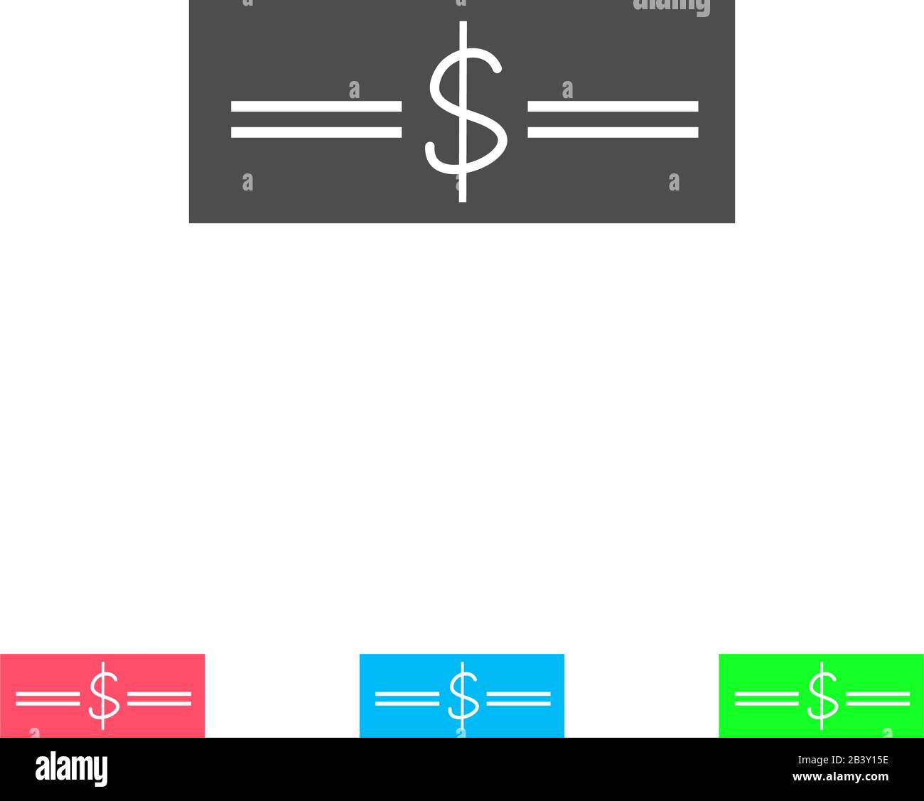 Counting money wage Stock Vector Images - Alamy