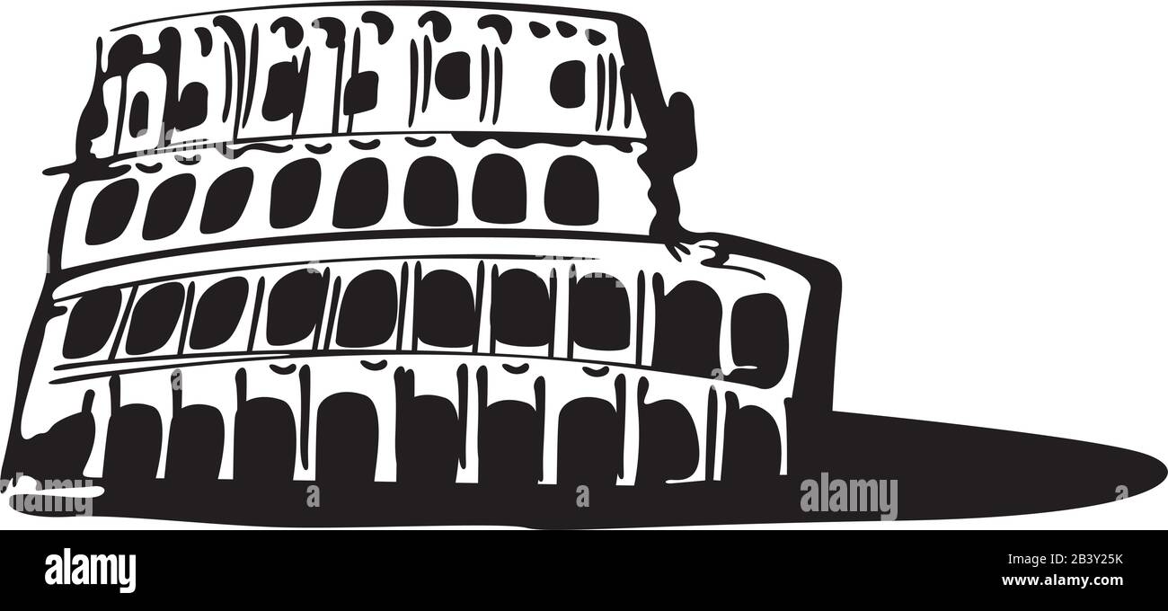 Colosseum vector vectors hi-res stock photography and images - Alamy