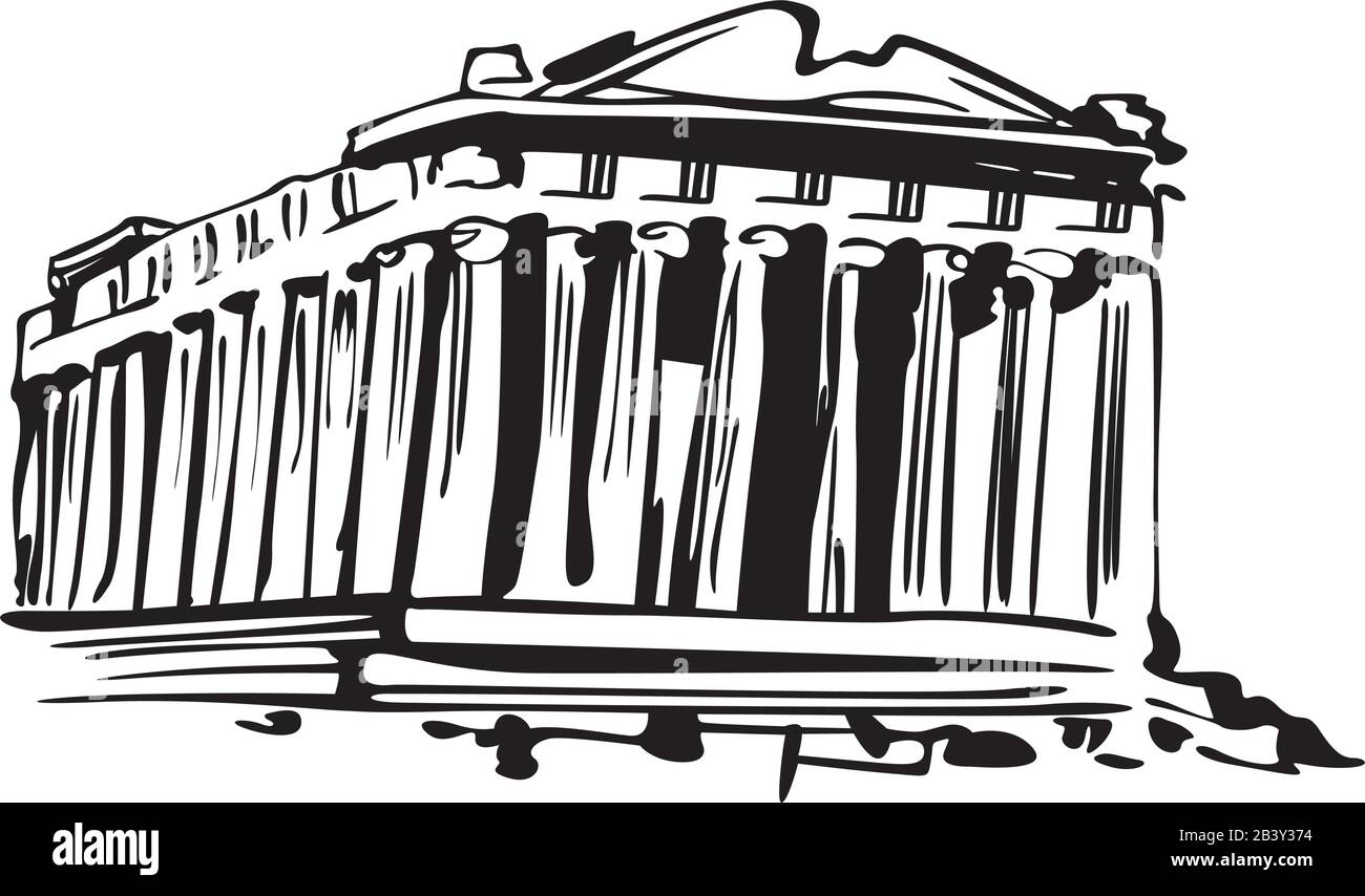 Acropolis of Athens Stock Vector Image & Art - Alamy