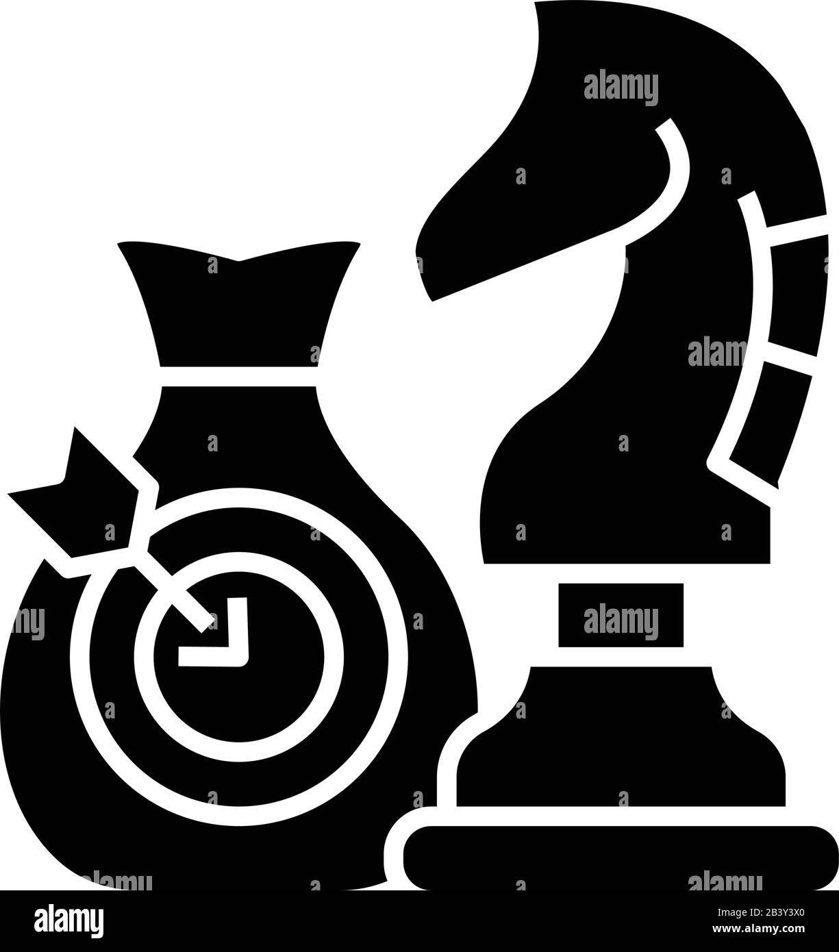 Target reached icon hi-res stock photography and images - Alamy