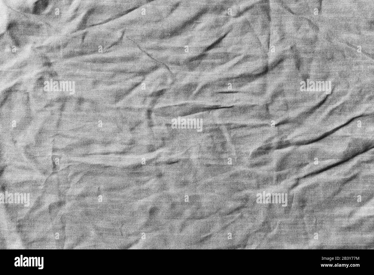 Crumpled lyocell or tencel fabric texture close up. Natural cellulose ...