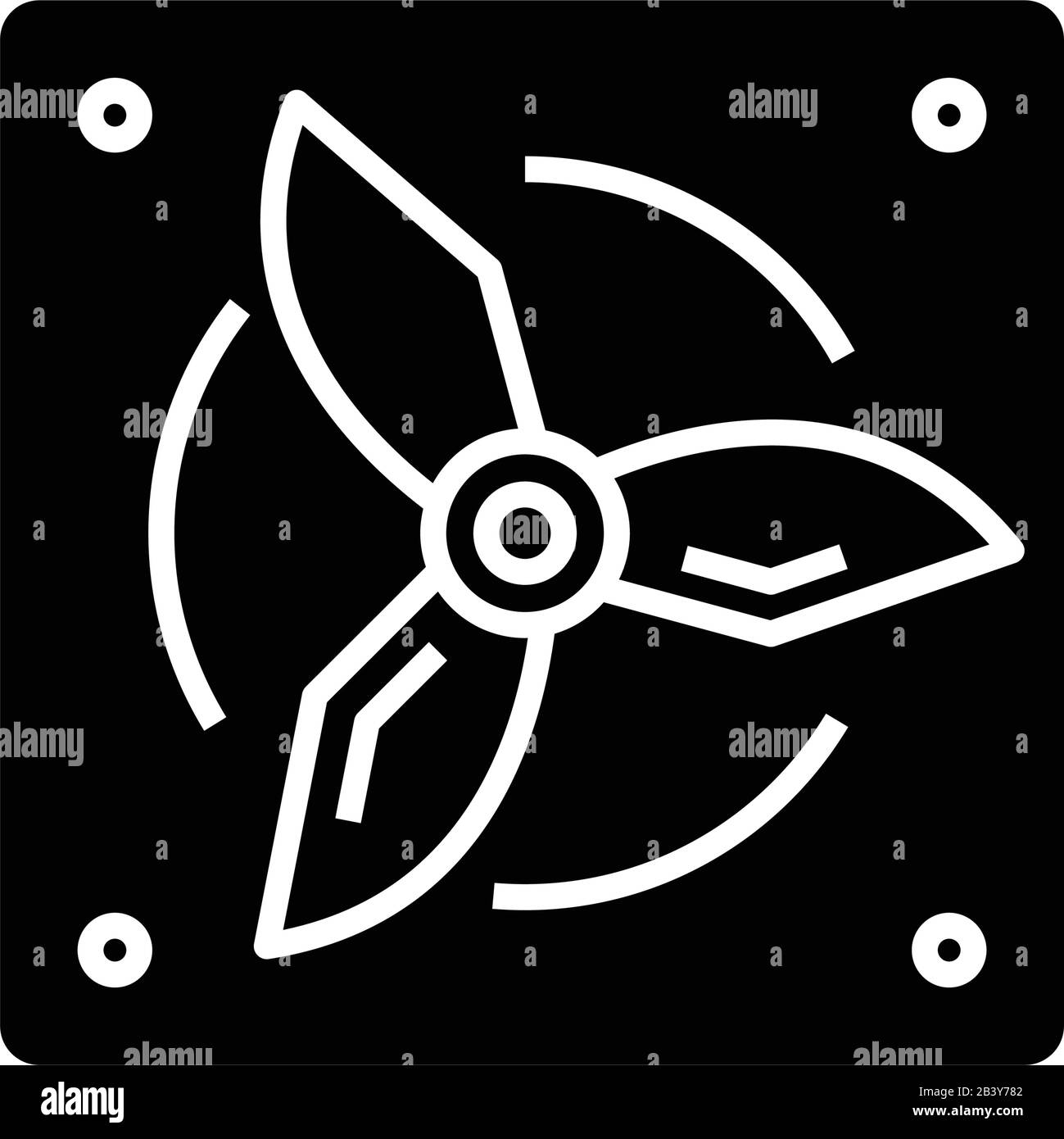 Safe view black icon, concept illustration, vector flat symbol, glyph ...