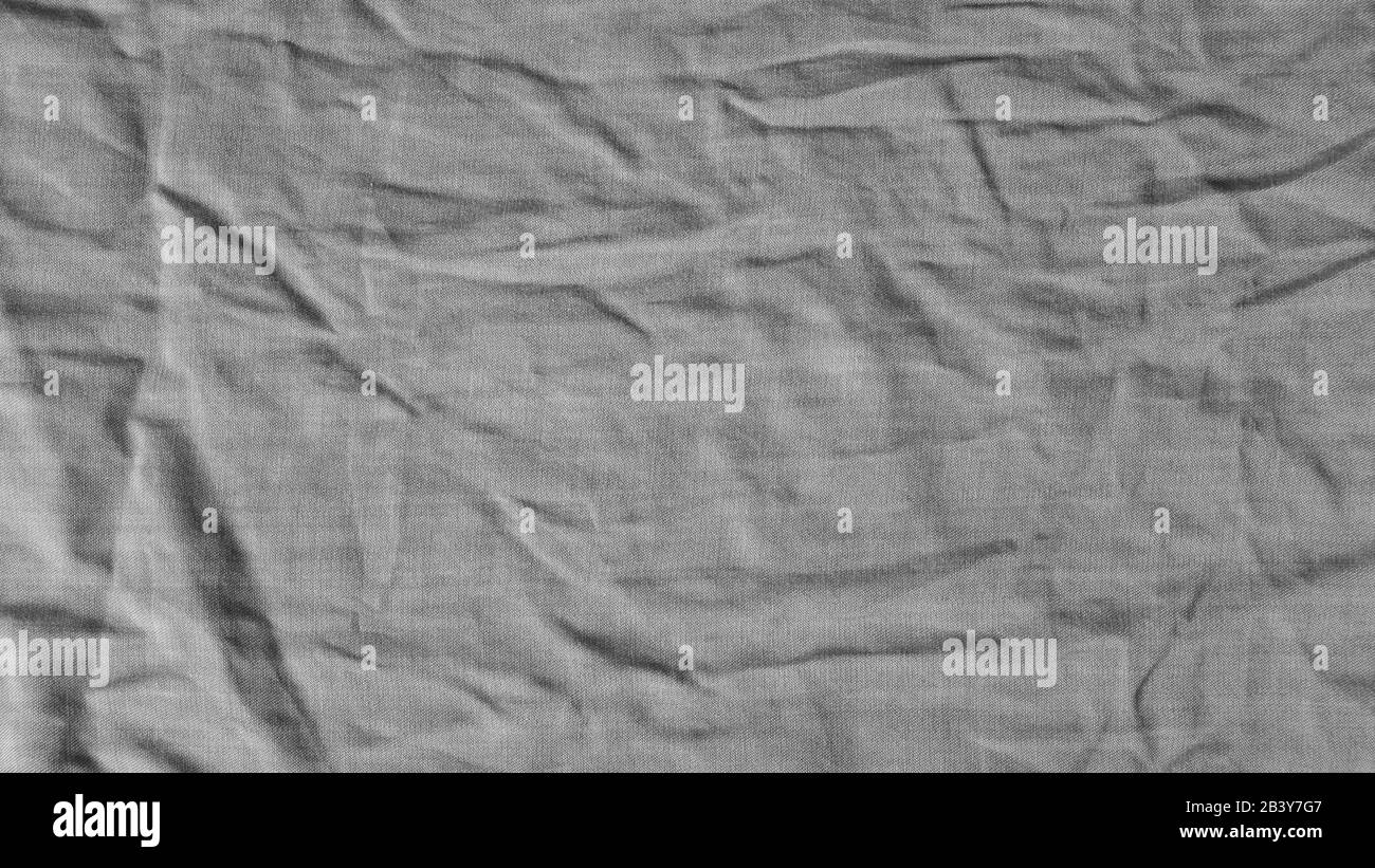 Crumpled lyocell or tencel fabric texture close up. Natural cellulose ...