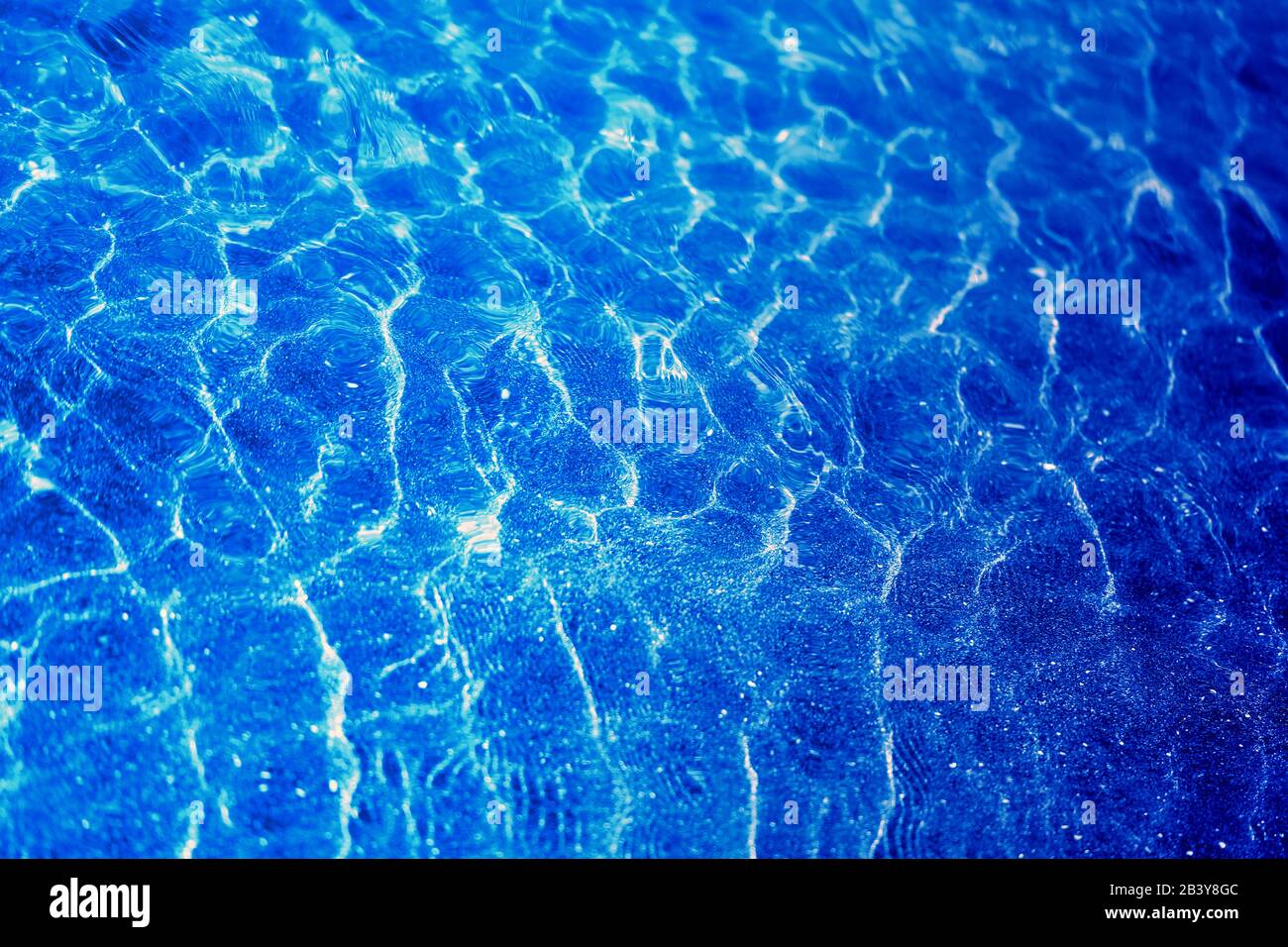 Blue transparent background photo sea water Stock Photo - Alamy