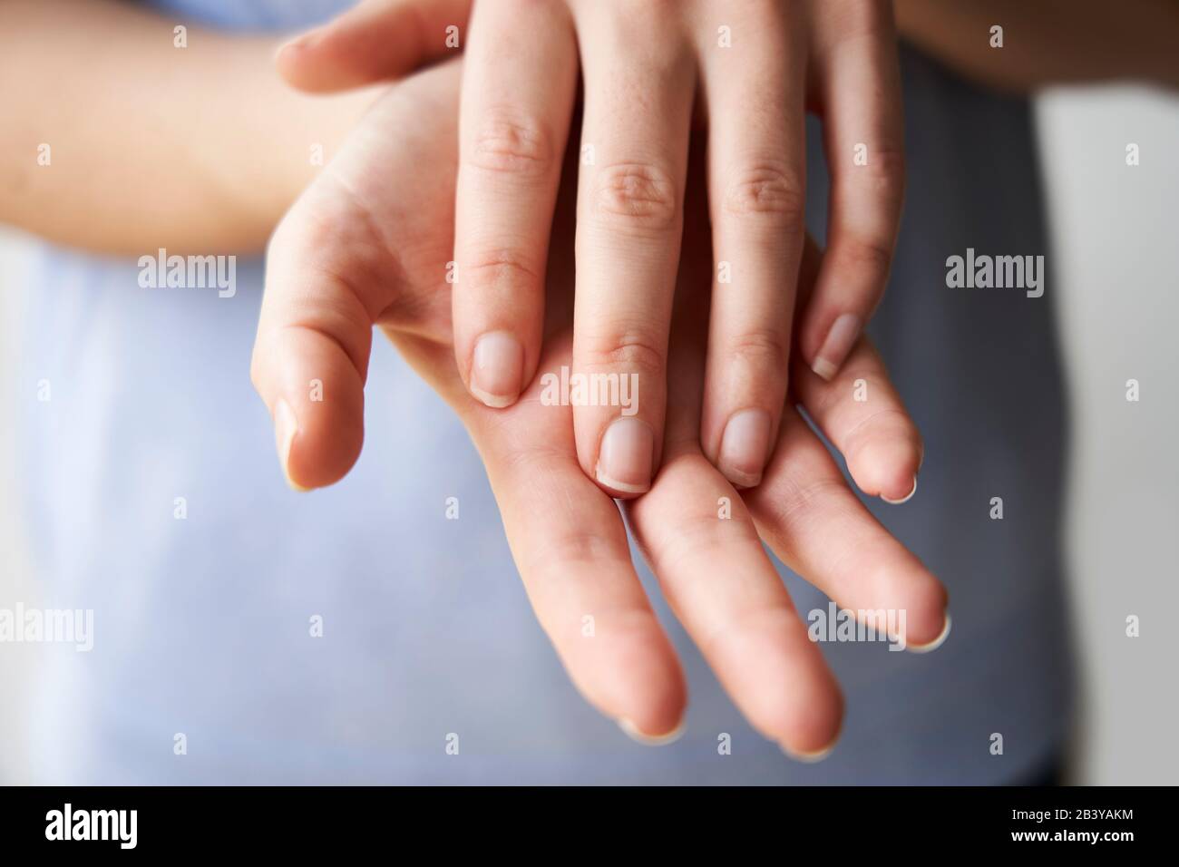 Rubbing hands together hi-res stock photography and images - Alamy