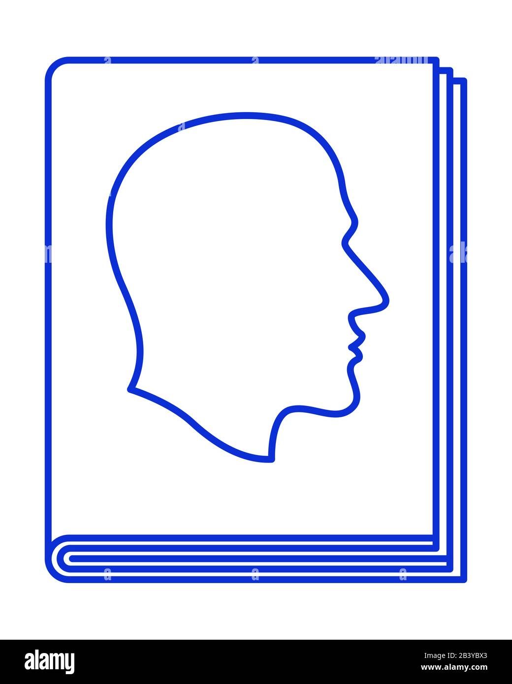 Study journal head Stock Vector Images - Alamy