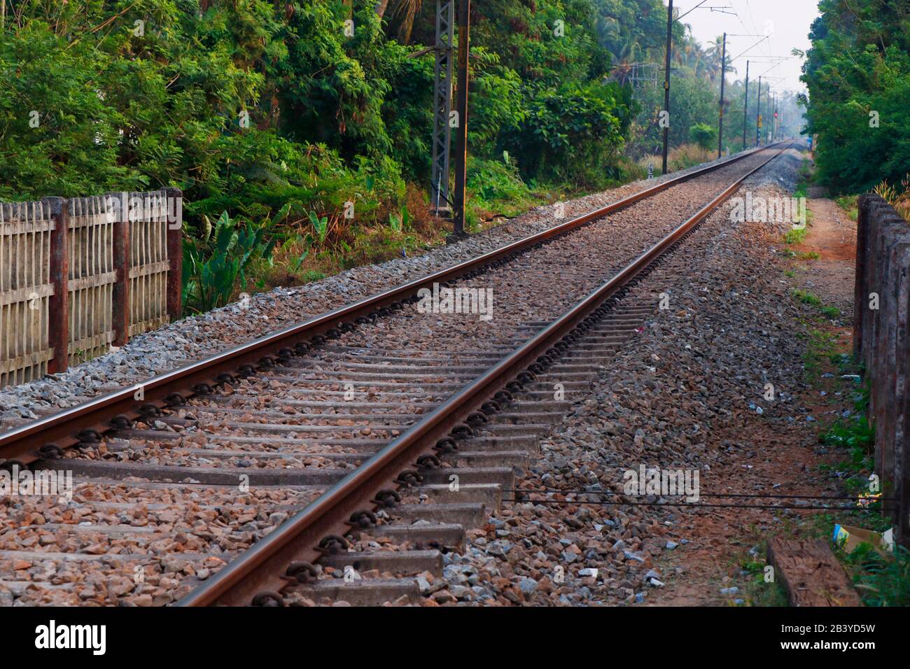 Railway Track India High Resolution Stock Photography and Images - Alamy