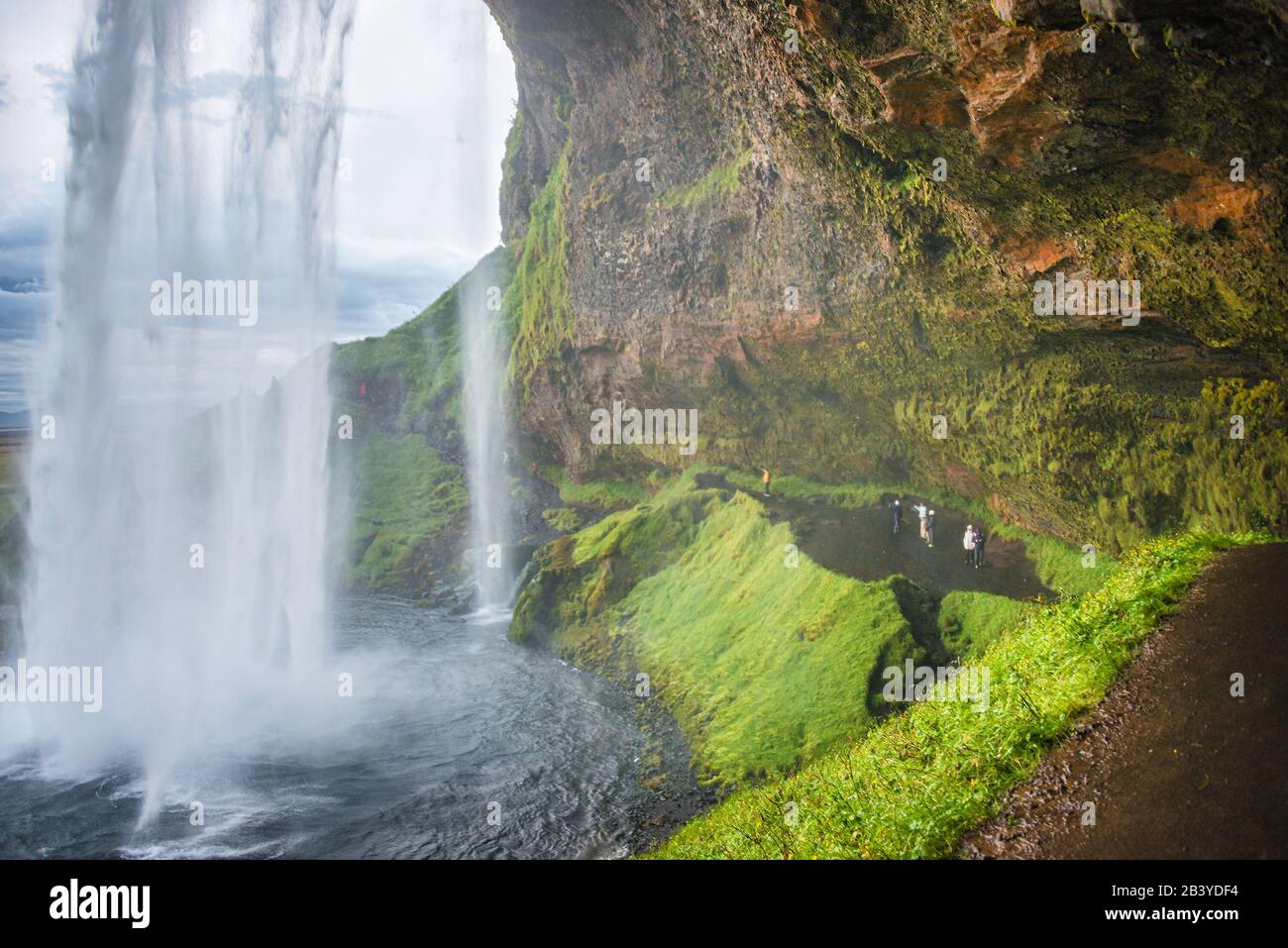 Inside the waterfall hi-res stock photography and images - Alamy