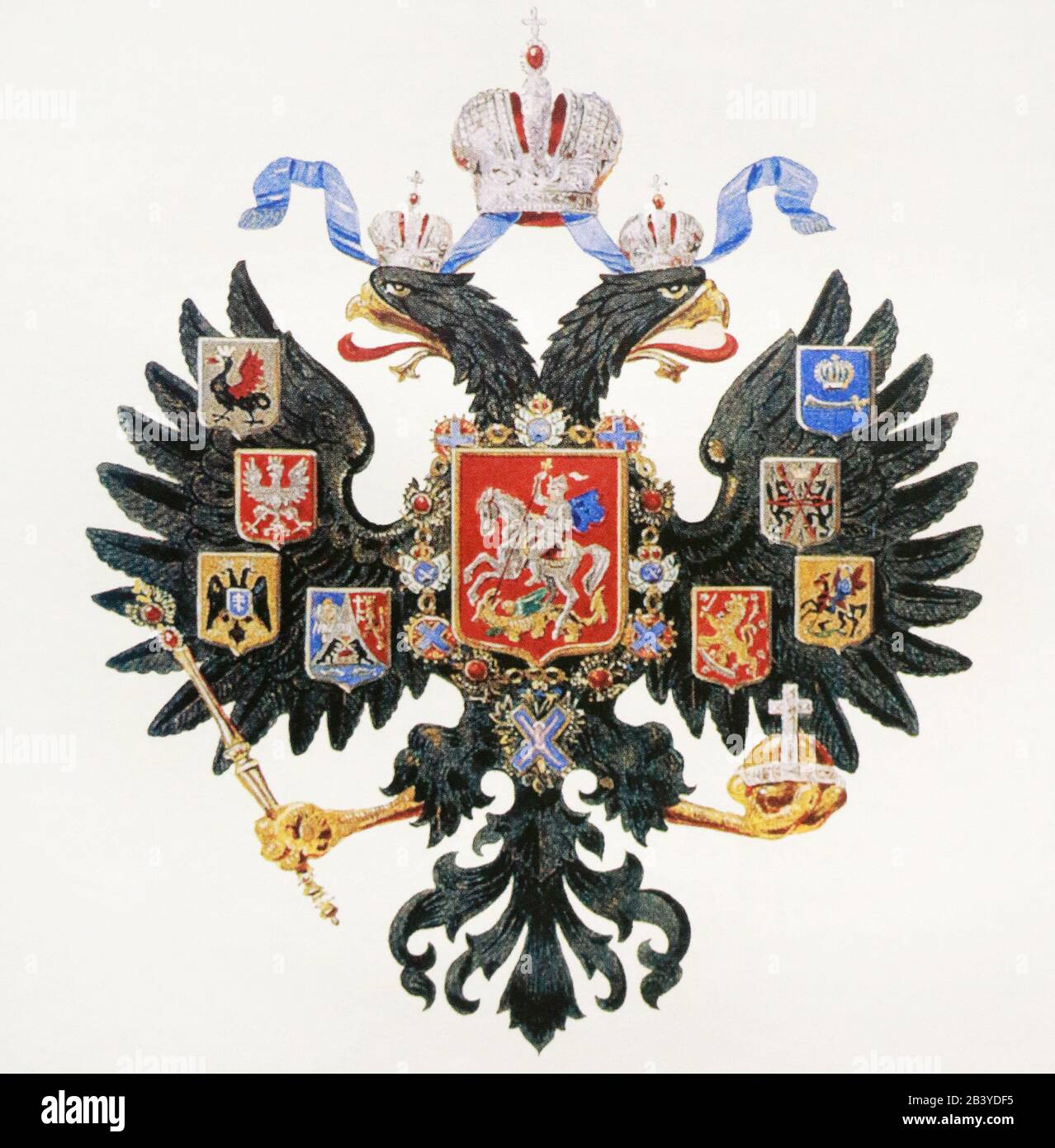The State Emblem of the Russian Empire during the reign of Alexander ...