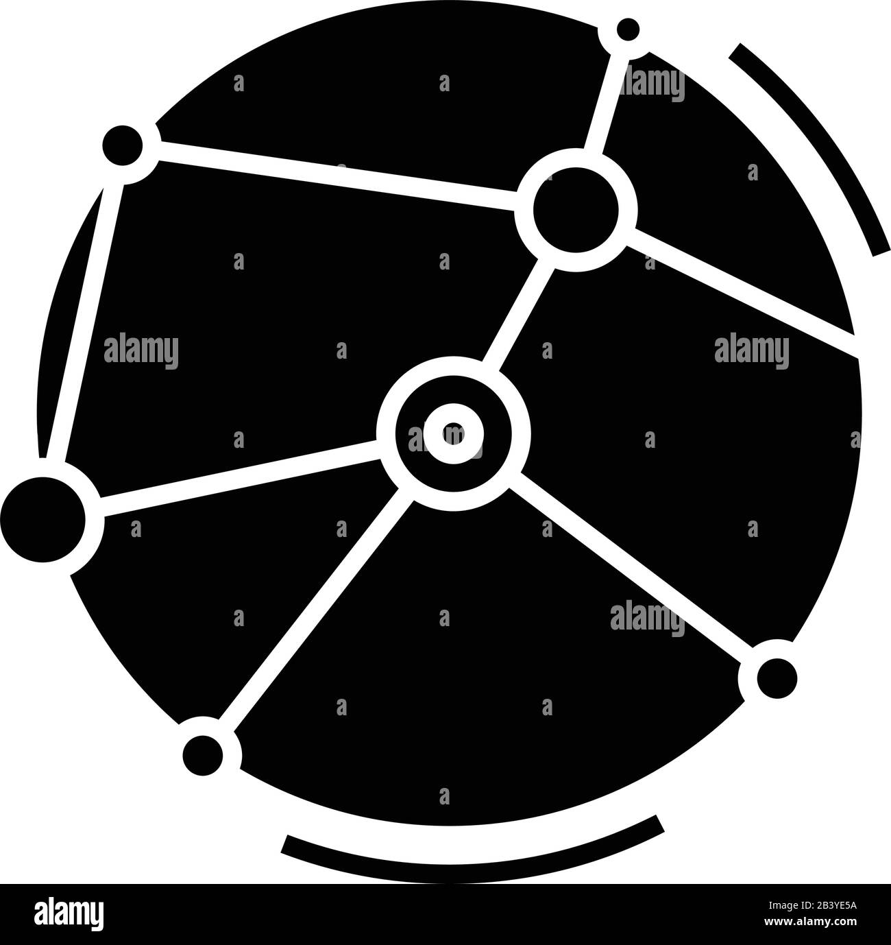 References black icon, concept illustration, vector flat symbol, glyph ...