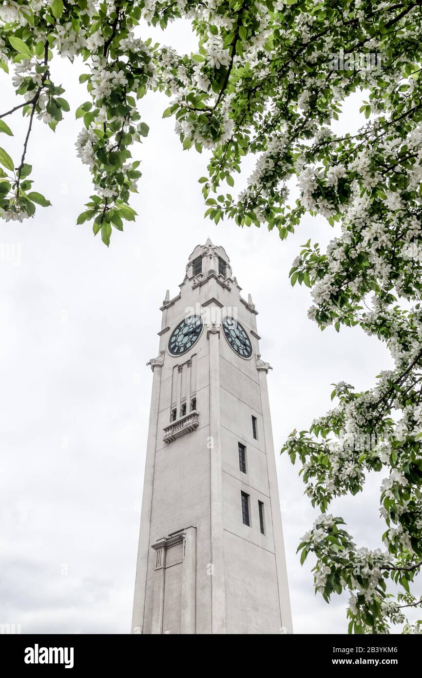 White clock tower hi-res stock photography and images - Alamy