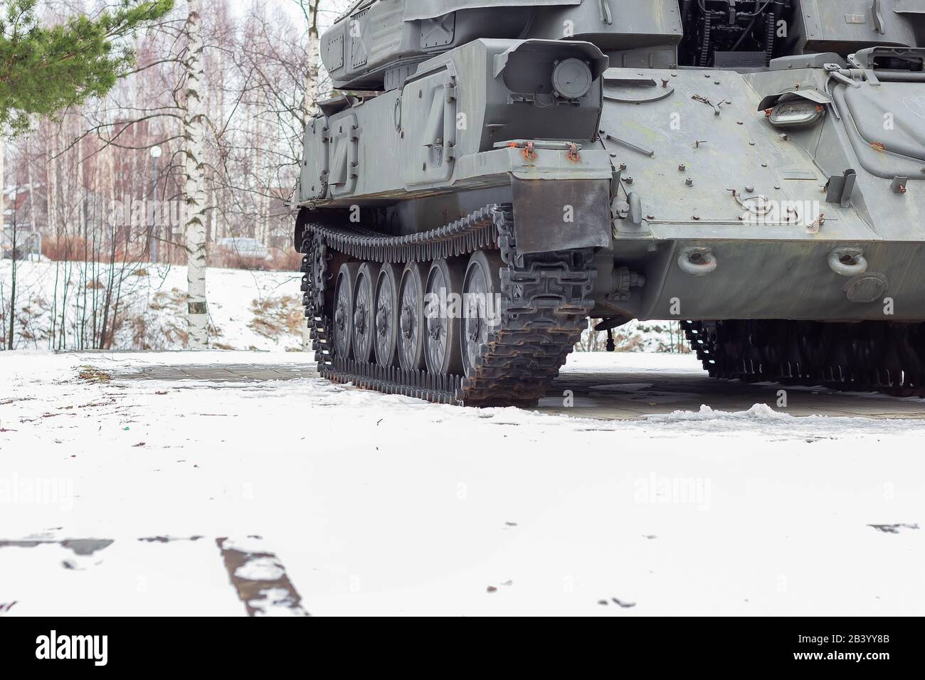 wheels tank treads battle transportation force military Stock Photo - Alamy