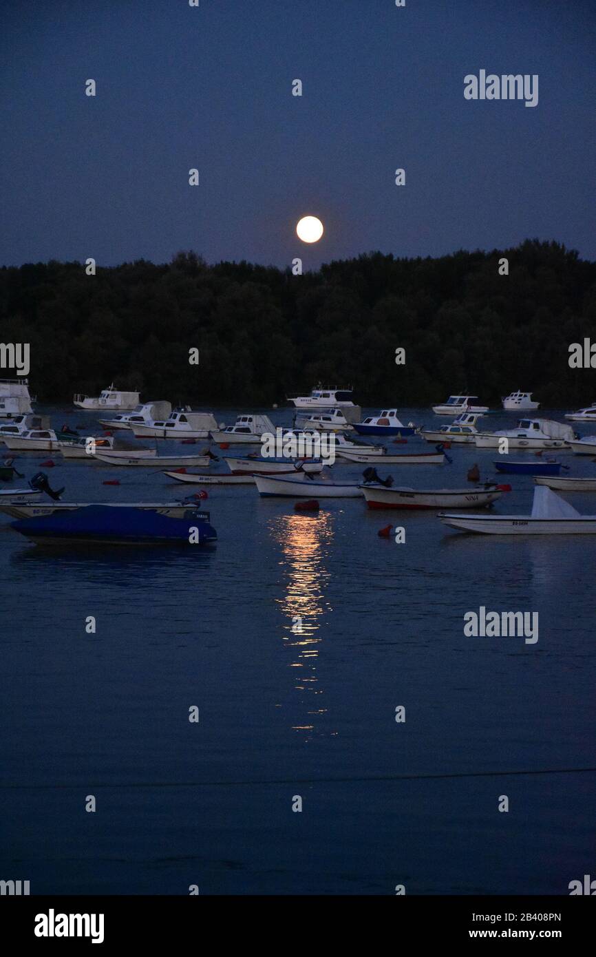 Sun moon pool hi-res stock photography and images - Alamy