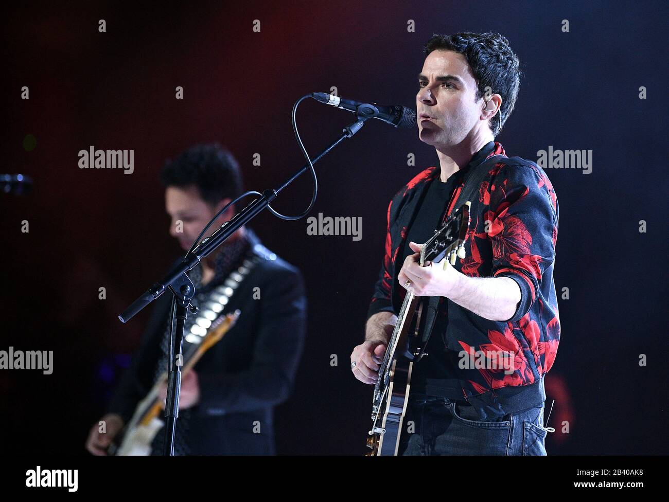 Kelly Jones of the Stereophonics on stage at the Global Awards 2020 ...