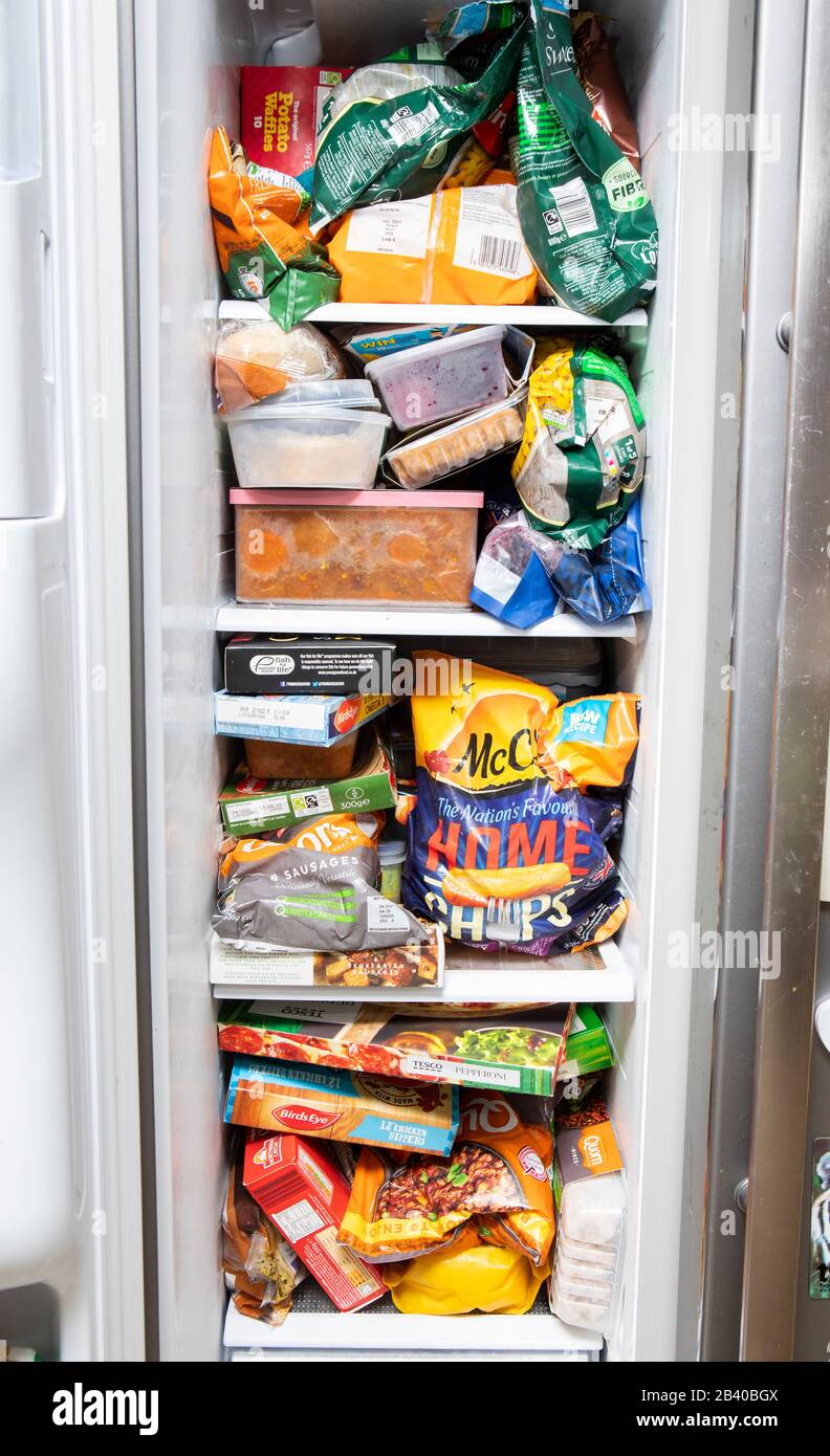 Full freezer hi-res stock photography and images - Alamy