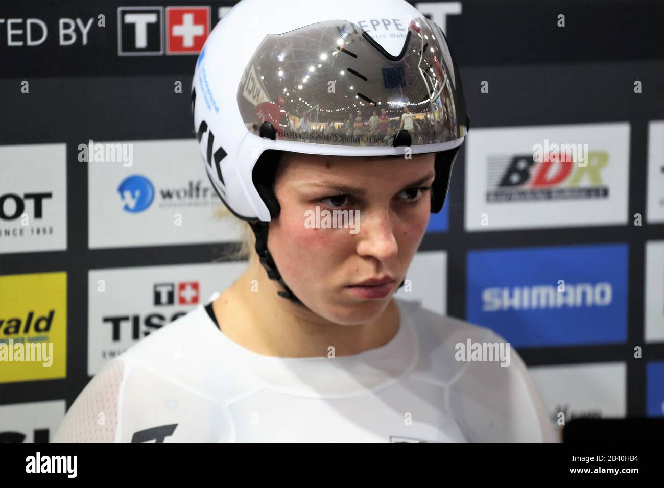 Emma Hinze of Germany Women's Sprint - Finals during the 2020 UCI Track ...
