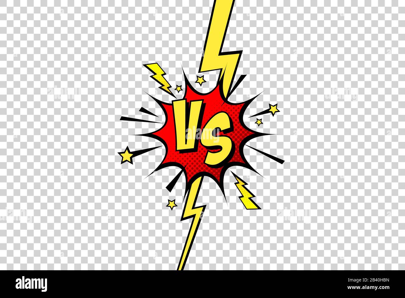 Cartoon comic background. Fight versus. Comics book colorful ...