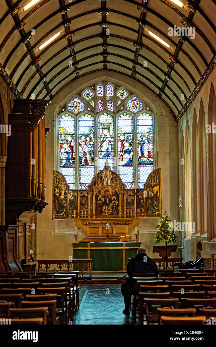 The Cathedral of the Blessed Virgin Mary, Truro, Cornwall, England; is ...