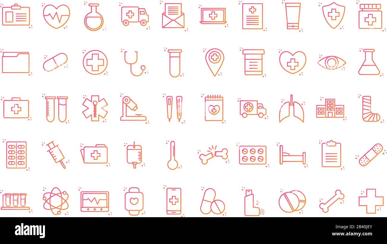 medical gradient style icon set vector design Stock Vector Image & Art ... medical gradient style icon set vector design Stock Vector Image & Art ...