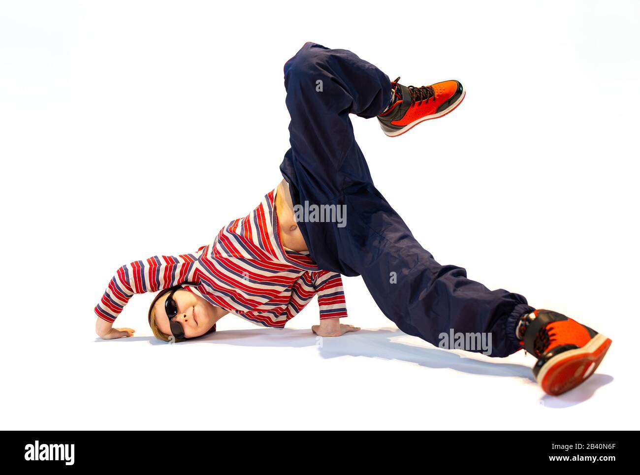 Breakdance kid,hip hop child,unique kid Stock Photo - Alamy