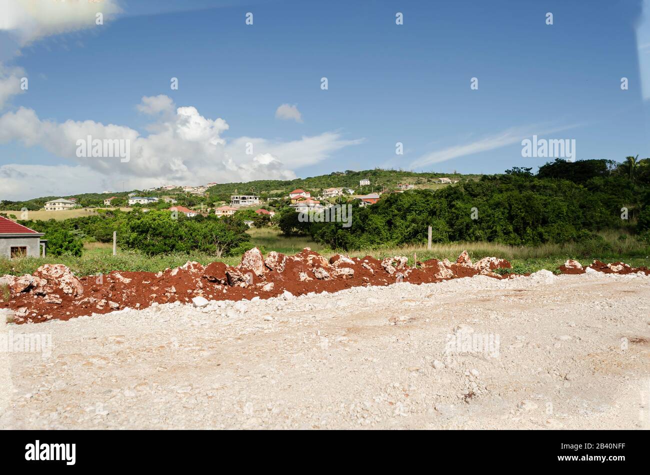Red terra rossa clay soil hi-res stock photography and images - Alamy