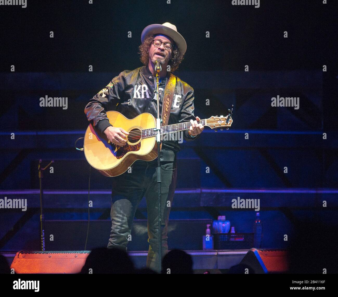March 4, 2020 - Raleigh, North Carolina; USA - Musician AMOS LEE ...