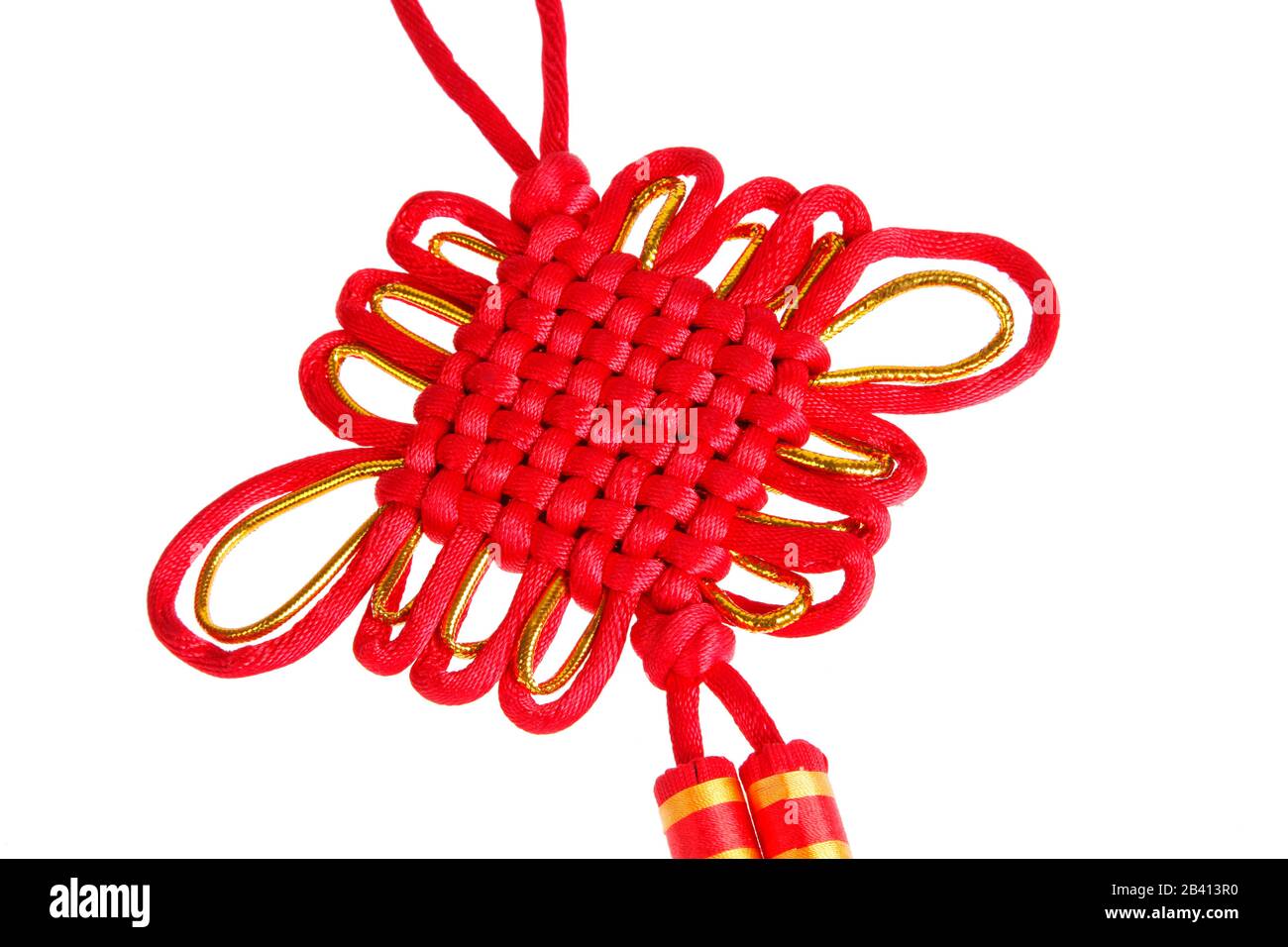 Isolated chinese lucky knot chinese hi-res stock photography and images ...
