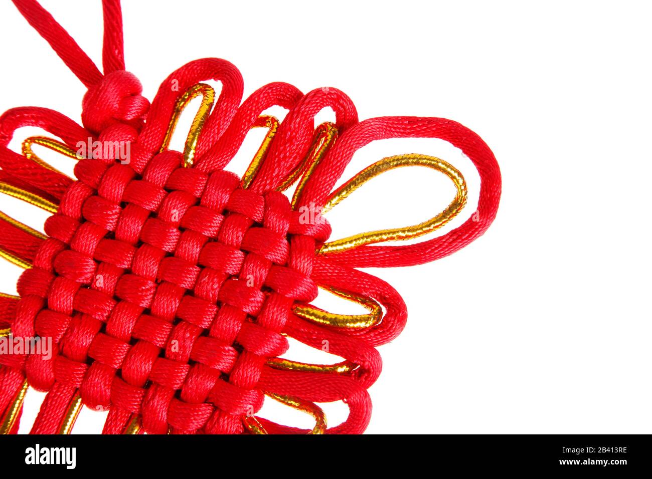Isolated chinese lucky knot chinese hi-res stock photography and images ...