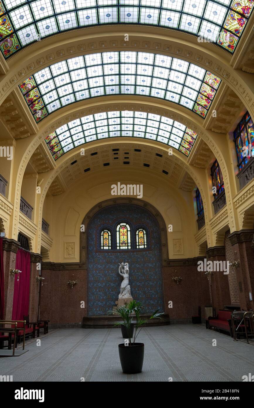 Hungary, Budapest. Gellert spa and thermal baths Stock Photo - Alamy