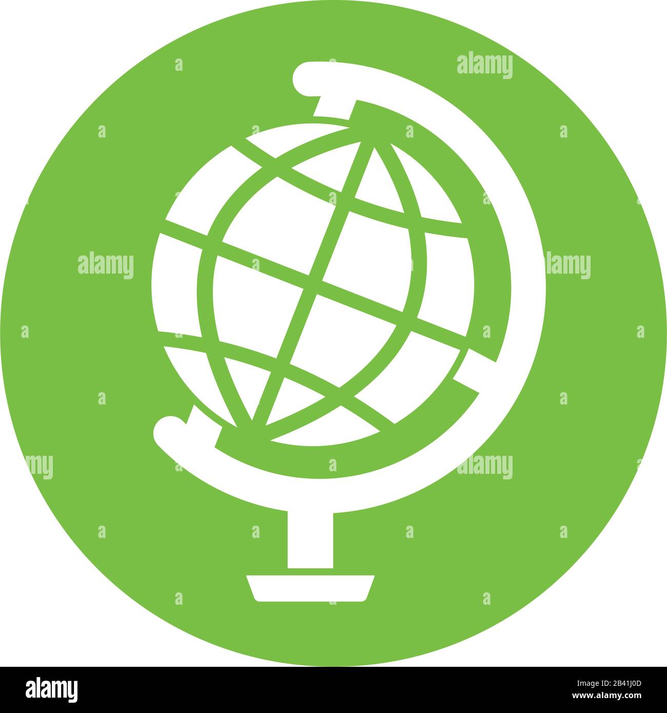 Global sphere silhouette block style icon design, Communication internet connectivity web ...