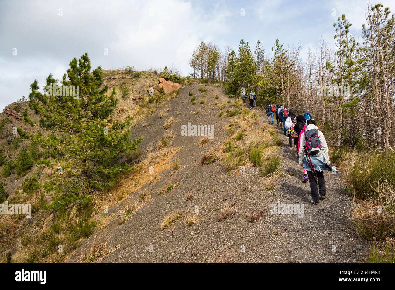 Monte Somma, Naples (Italy) - This trekking route is a challenging ...