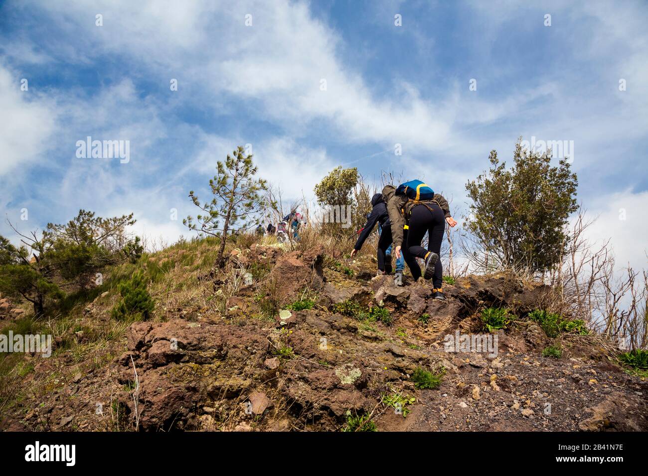 Monte Somma, Naples (Italy) - This trekking route is a hiking which ...