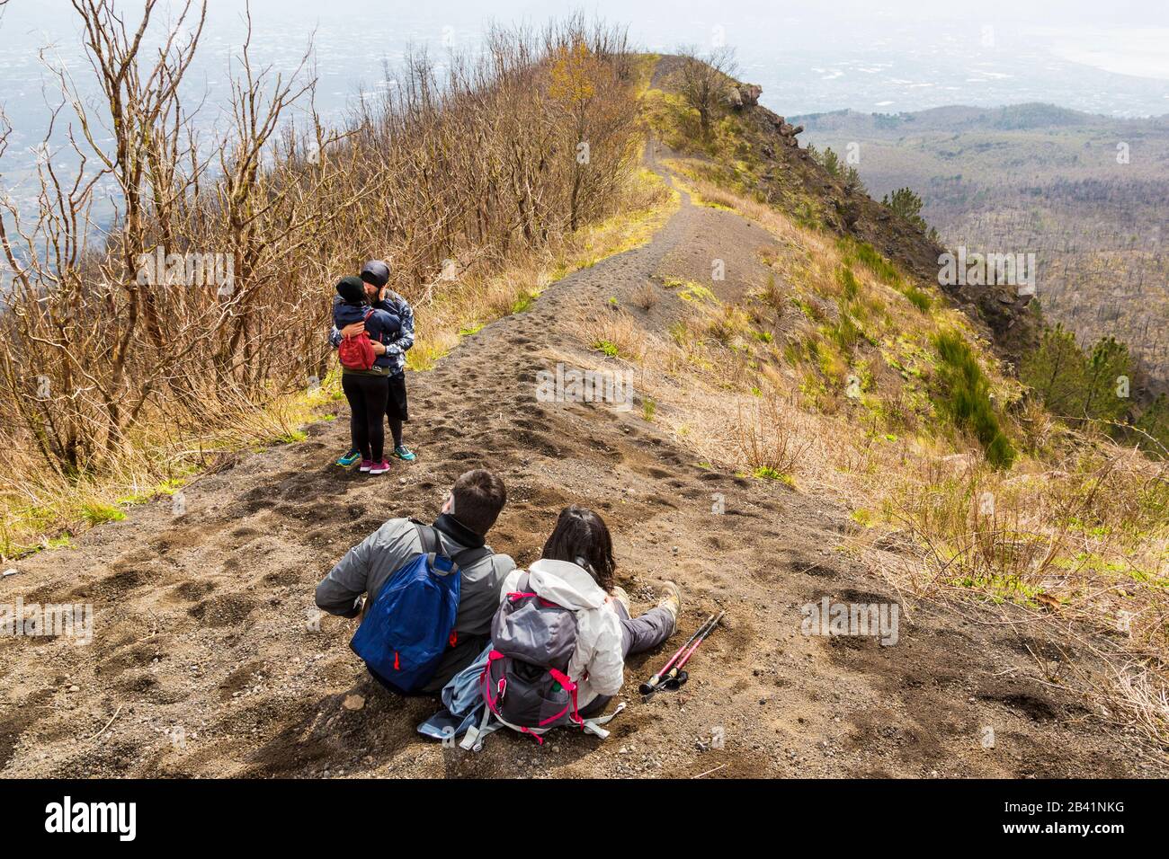 Monte Somma, Naples (Italy) - This trekking route is a hiking which ...