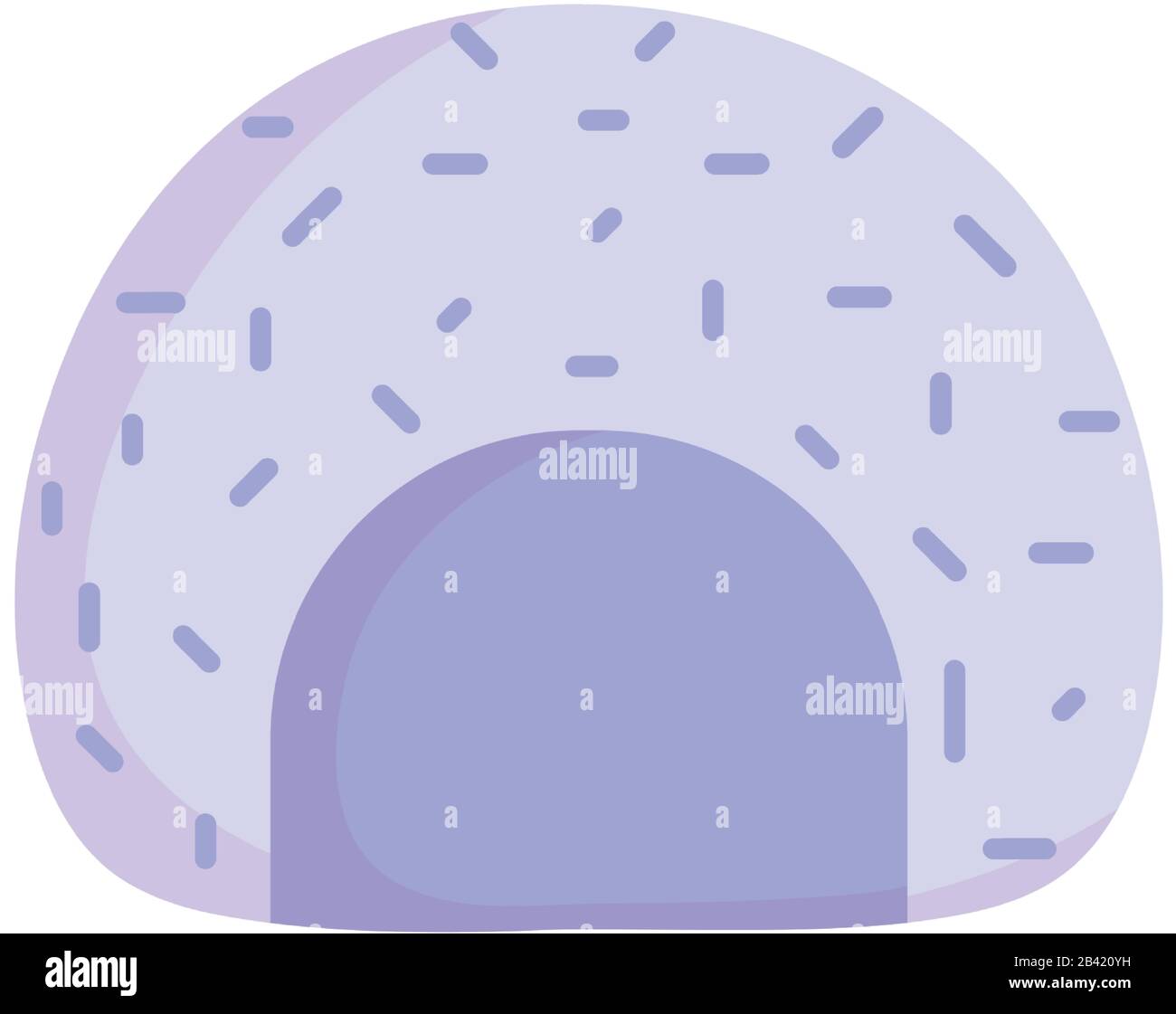 Steamed rice roll Stock Vector Images - Alamy