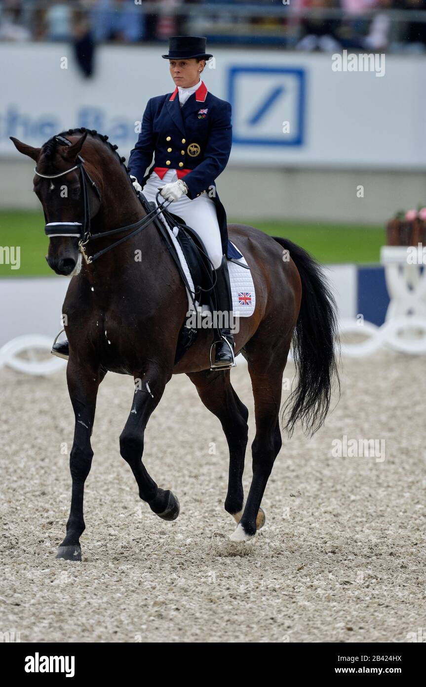 Emma Hindle (GBR) riding Lancet - World Equestrian Games, Aachen ...