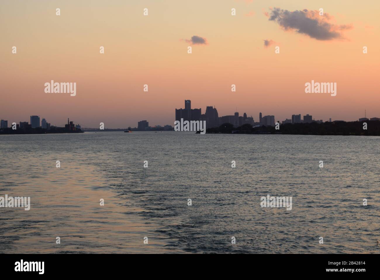 Detroit windsor border hi-res stock photography and images - Alamy
