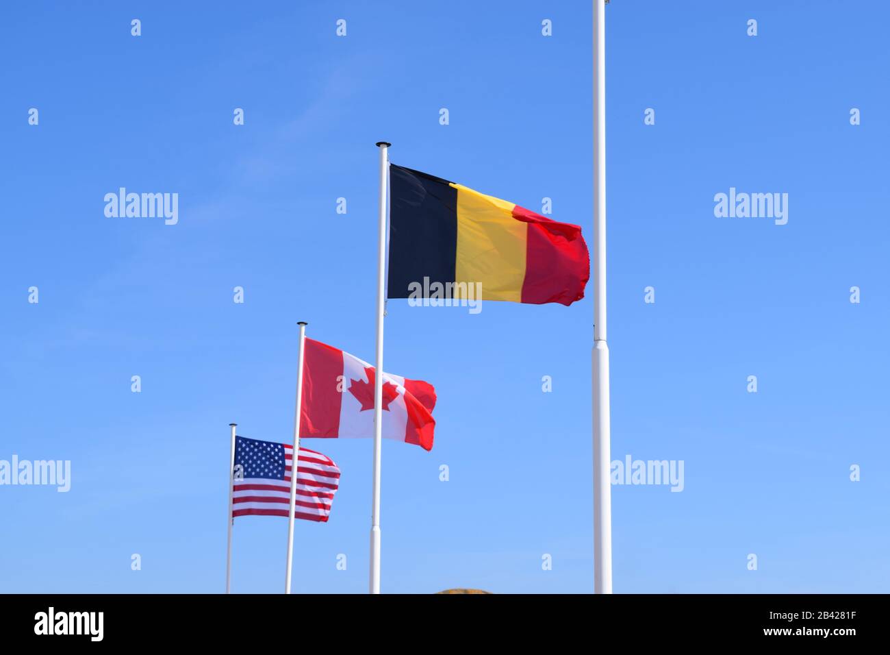 Flags world war two allies hi-res stock photography and images - Alamy