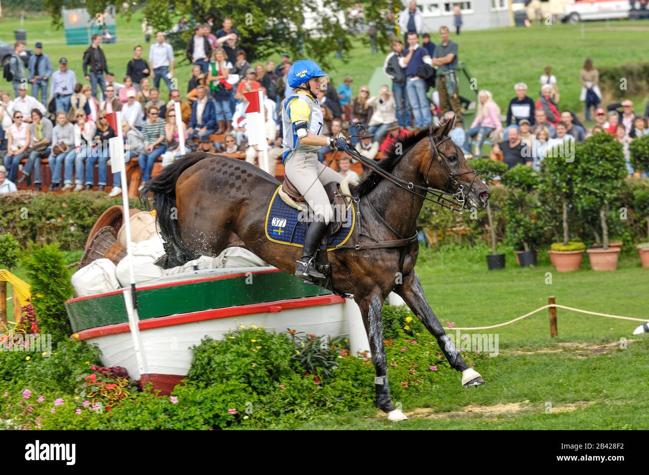 Linda Algotsson (SWE) riding My Fair Lady - World Equestrian Games ...