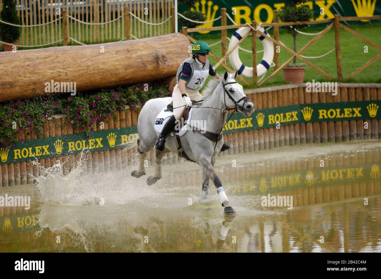 Megan Jones (AUS) riding Kirby Park Irish Jester - World Equestrian ...